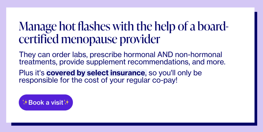 Can Hot Flashes Make You Dizzy? | Elektra Health